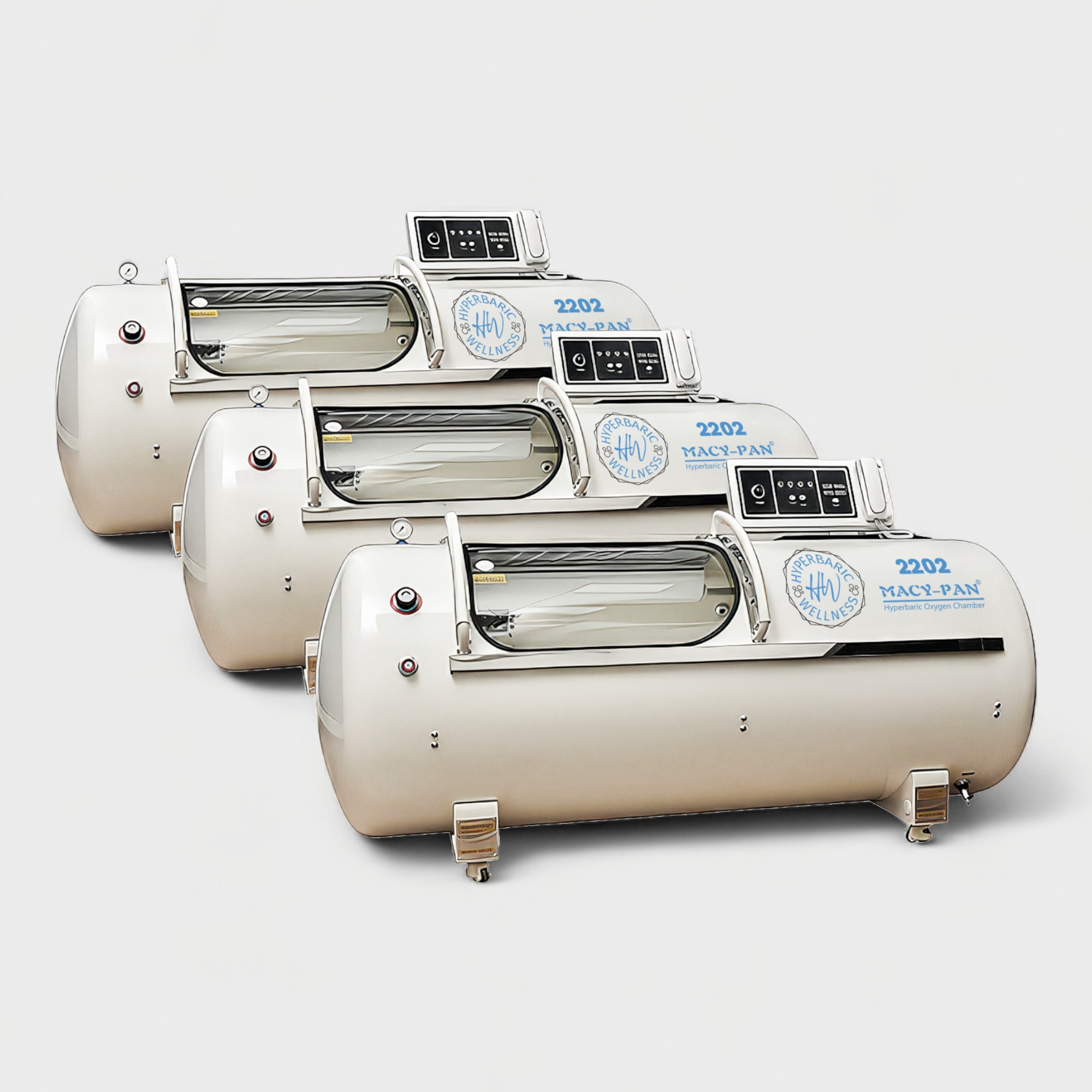 HP2202-34 – Hard Hyperbaric Chamber | 34" Diameter, 1 Person, 2.0 ATA ...